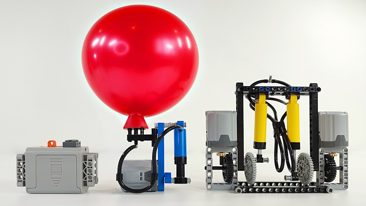 LEGO Air Balloons & Heart - YouTube