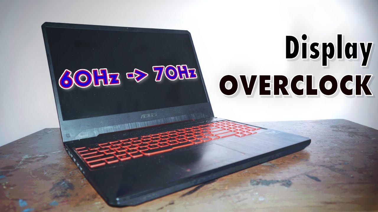 How to OVERCLOCK ANY DISPLAY to show more FPS!!! HIGH REFRESH RATE ...