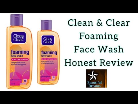 Clean & Clear Foaming Fash Wash Honest Review - YouTube