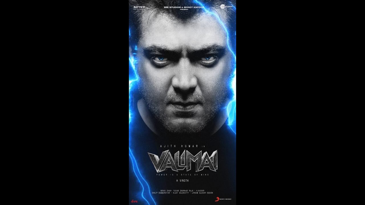 Valimai First Look Poster Official - Valimai update - Thala Ajith , H ...