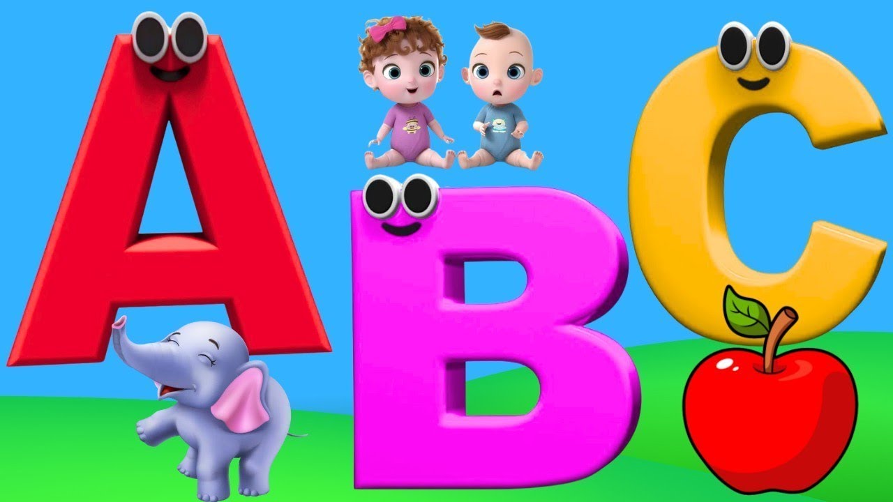 ABC Phonics Song for Kids | Two Animals for Each Letter of the Alphabet ...