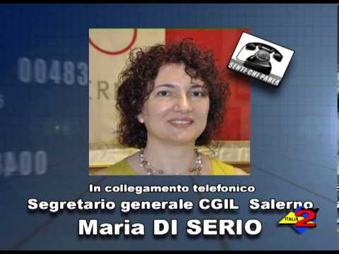 Intervista segretario generale CGIL Sa Maria Di Serio sulla situazione ...