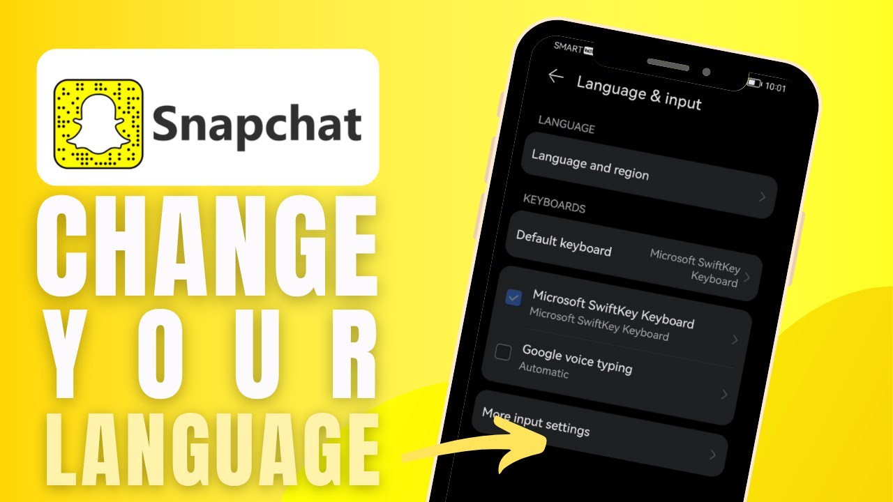How To Change Language On Snapchat (Step By Step) - YouTube