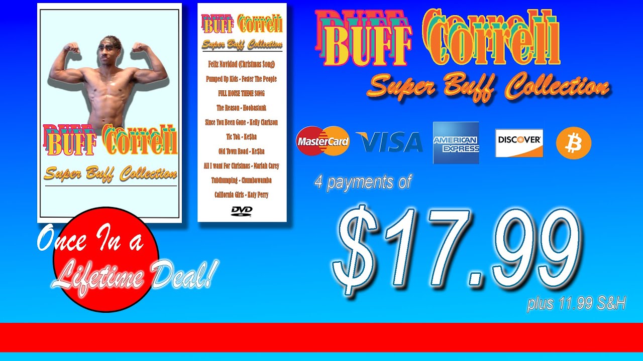 Buff Correll Super Buff DVD Collection Ad - YouTube