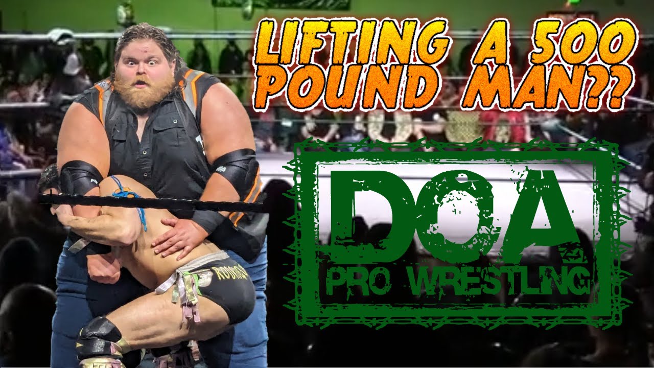 LIFTING a 500 POUND man??? - DOA Pro Wrestling: Hammer Brothers (c) vs ...