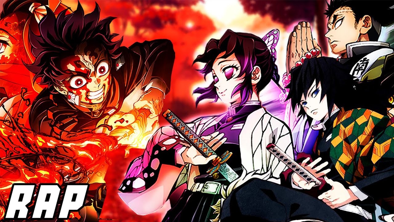 Arco del Entrenamiento Hashira Rap l Tanjiro vs Pilares l Kimetsu No ...