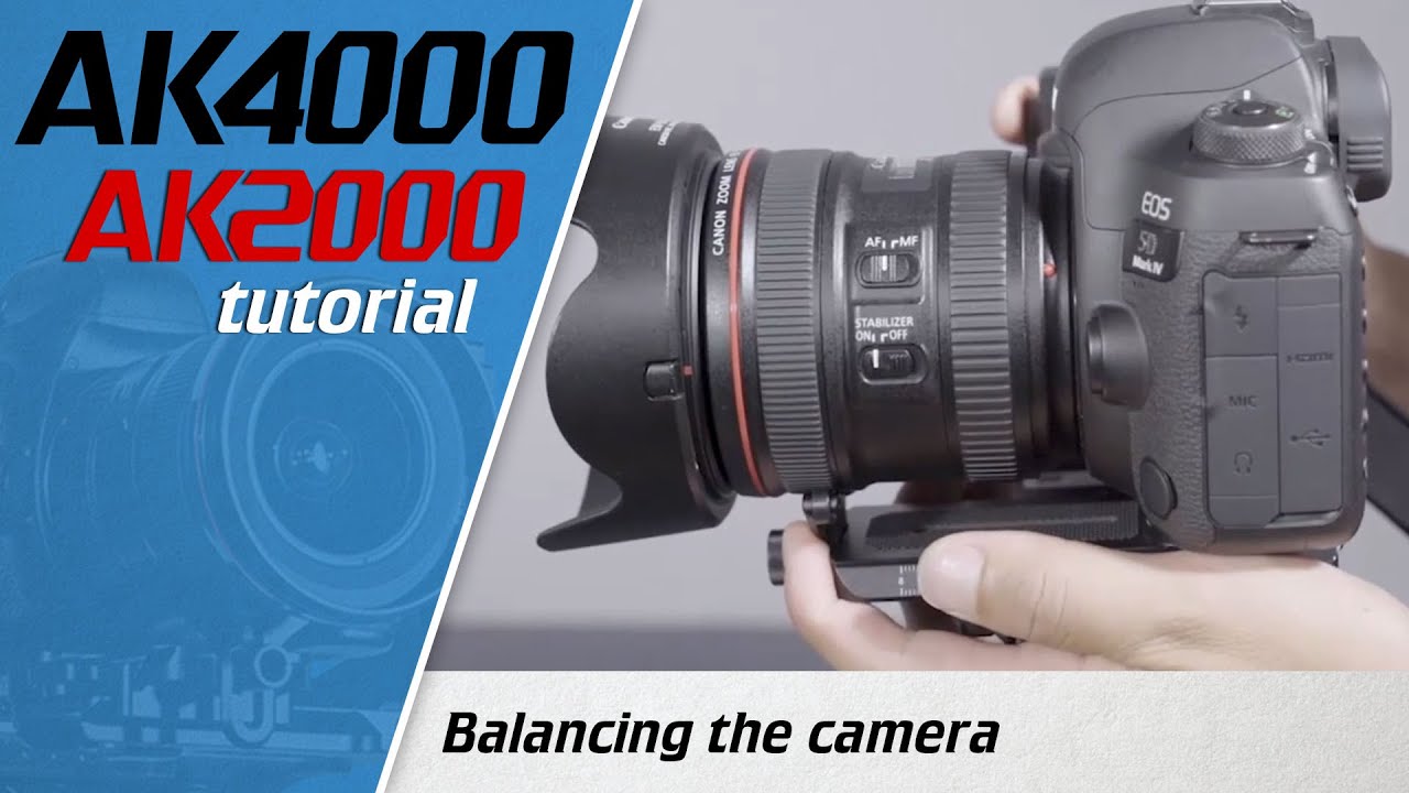 AK4000 & AK2000 - Installation and Balancing of the camera - YouTube