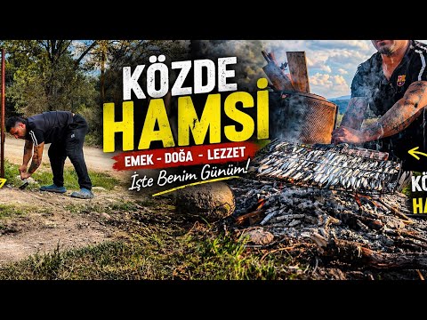 ÇİFTLİK KAPISINI AYARLADIM KÖZDE HAMSİ BALIĞI