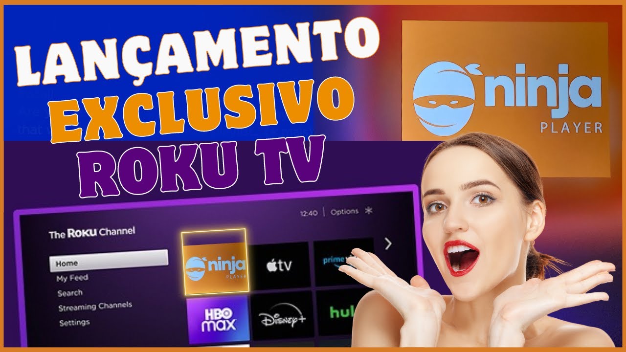 🔶️ Saiu Mais Um novo Aplicativo de Iptv para Roku tv e Roku Express Ninja player - YouTube