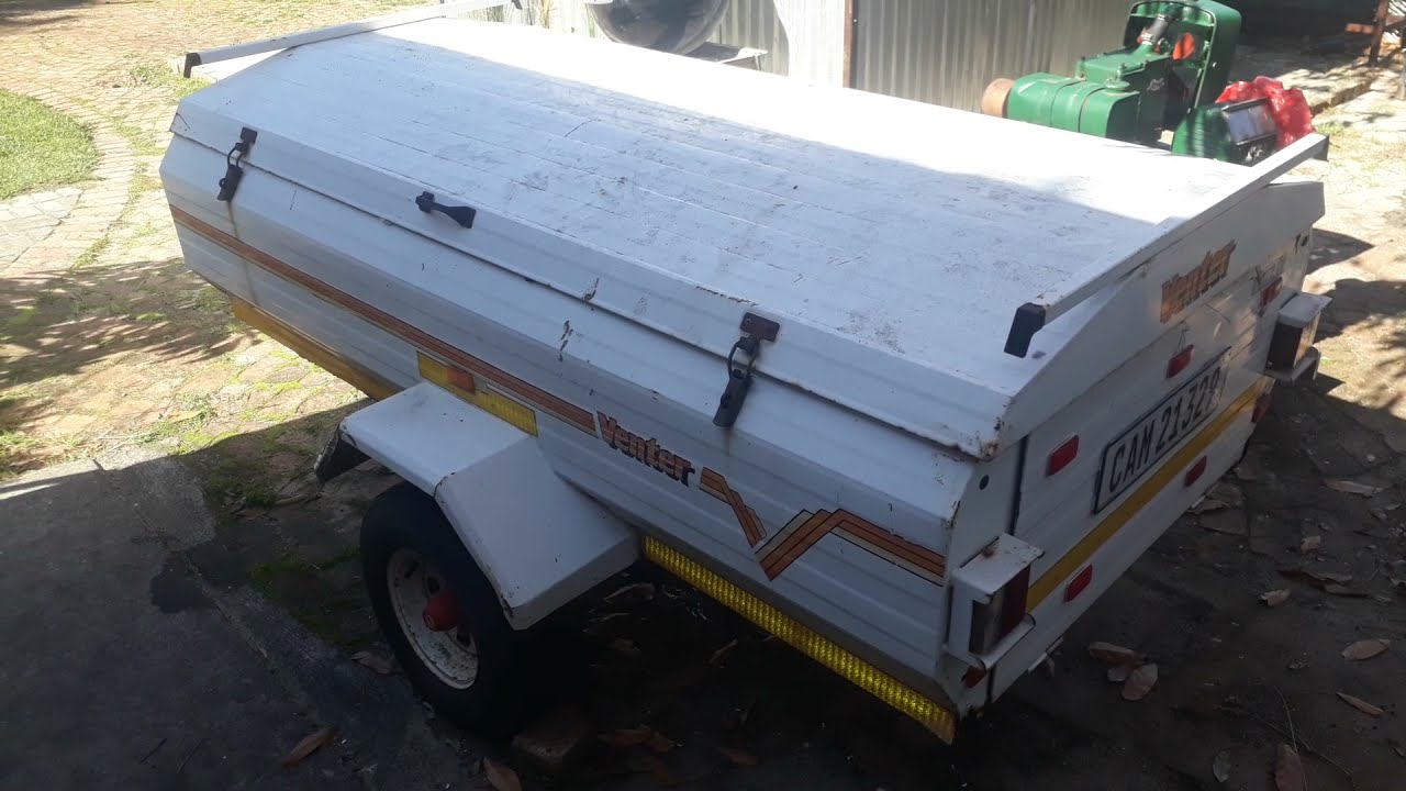 Review on my Venter trailer GTE 7 from 1994, and a sneak preview of the ...