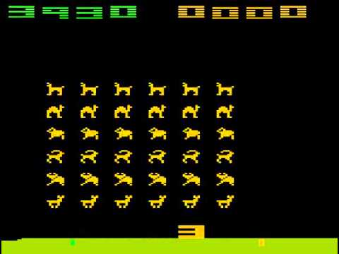 Beast Invaders - Double Shot (Atari 2600) - Score Flip - YouTube