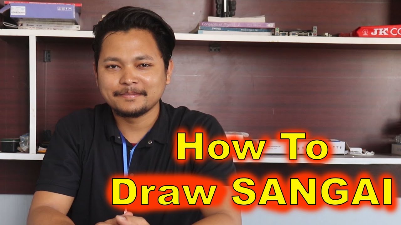 Drawing SAGOL KANGJEI for Beginners - YouTube
