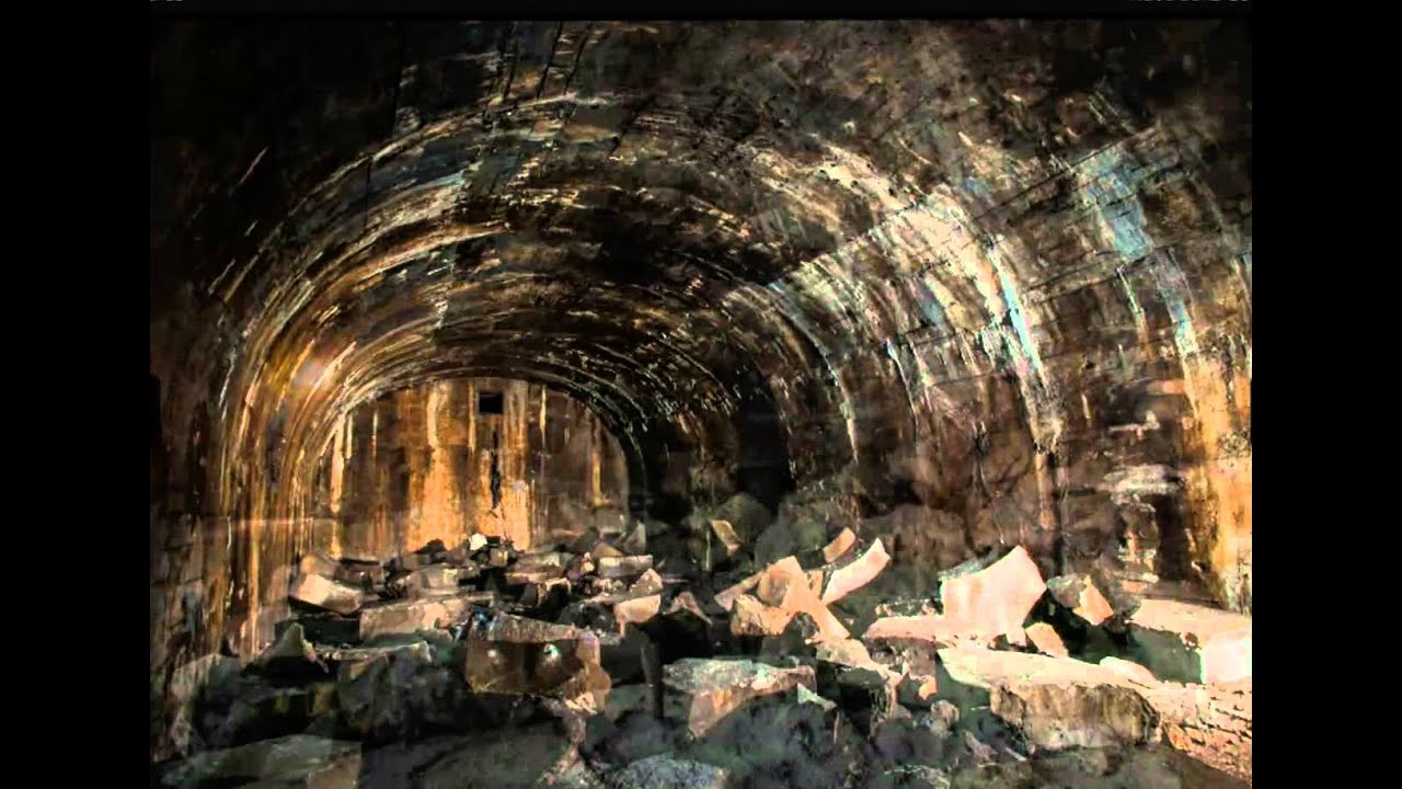 WW2 german fuel bunker - YouTube