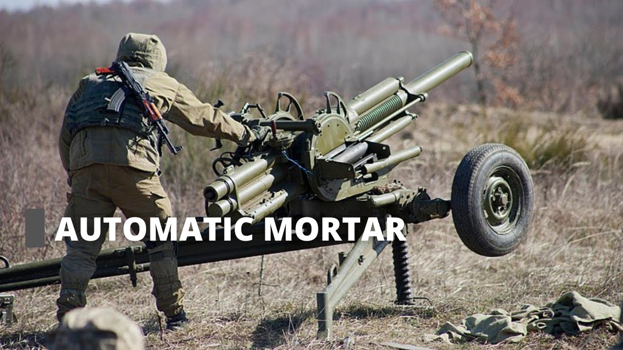 Ukrainians Use Automatic Mortar Against The Russians | The Enforcer War ...