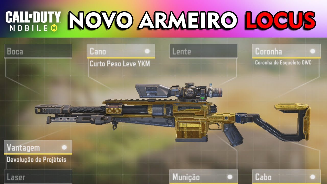 MELHOR CLASSE LOCUS - COD MOBILE - YouTube