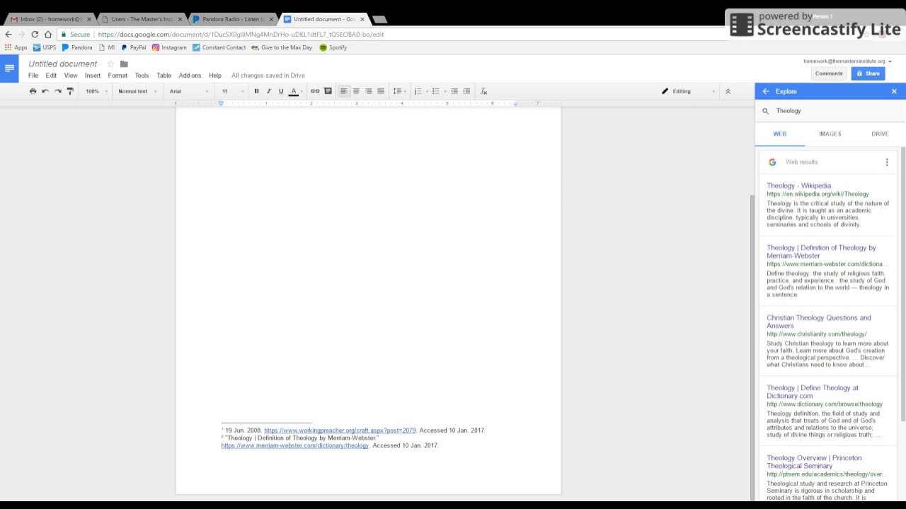 How to Easily Cite Sources in Google Docs - YouTube