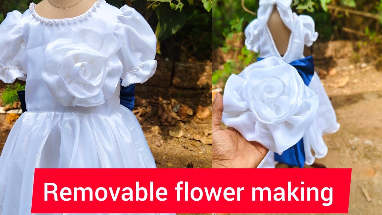 Removable/ Detachable FLOWER making - YouTube
