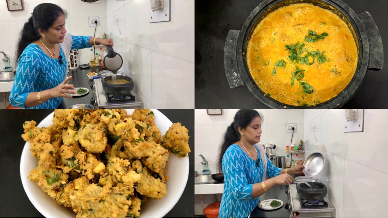 Sunday Special | Pakoda Kuzhambu | Side dish for Dosai | Idiyappam ...