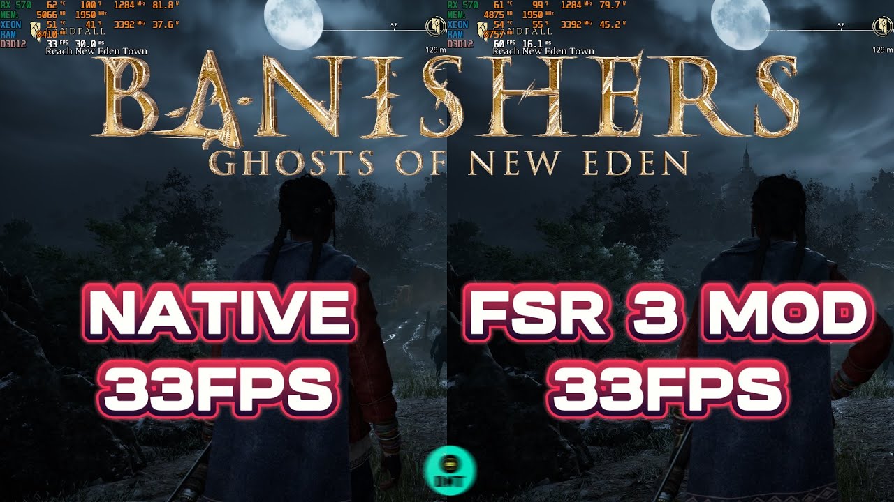 FSR 3 MOD FOR BANISHERS GHOSTS OF NEW EDEN (NO GHOSTING - NO UI ...