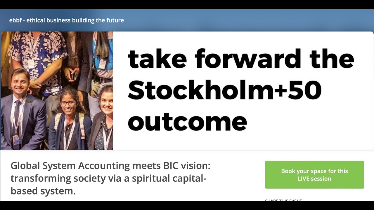 Transforming society via a spiritual capital-based system: Global ...