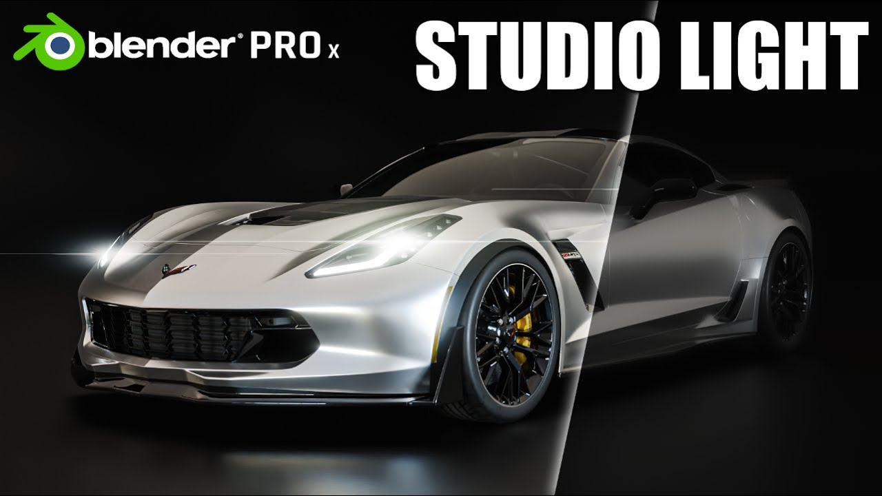 Blender Car Studio Lighting tutorial - Blender 3.4 - YouTube