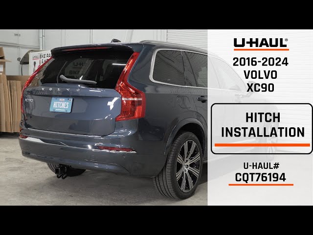2016 2024 Volvo XC90 U Haul Trailer Hitch Installation CQT76194 YouTube