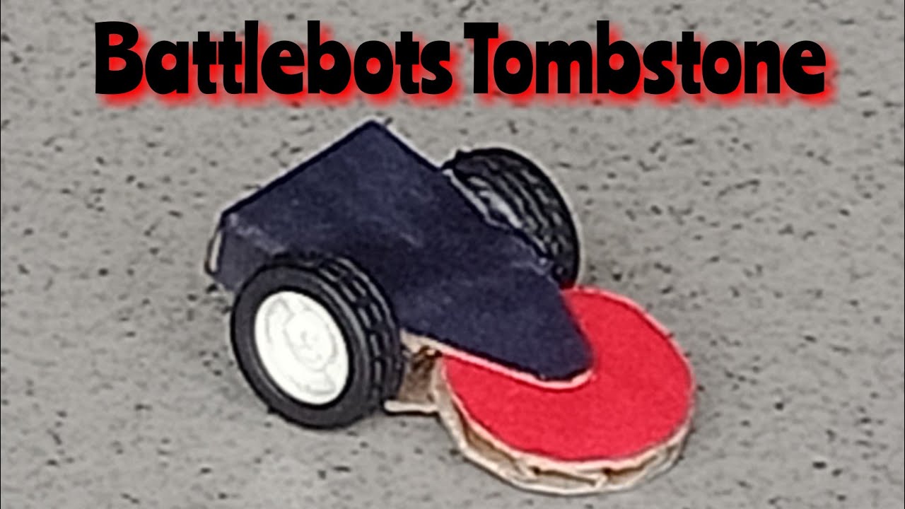 DIY Battlebots Tombstone | Battlebots tutorial - YouTube