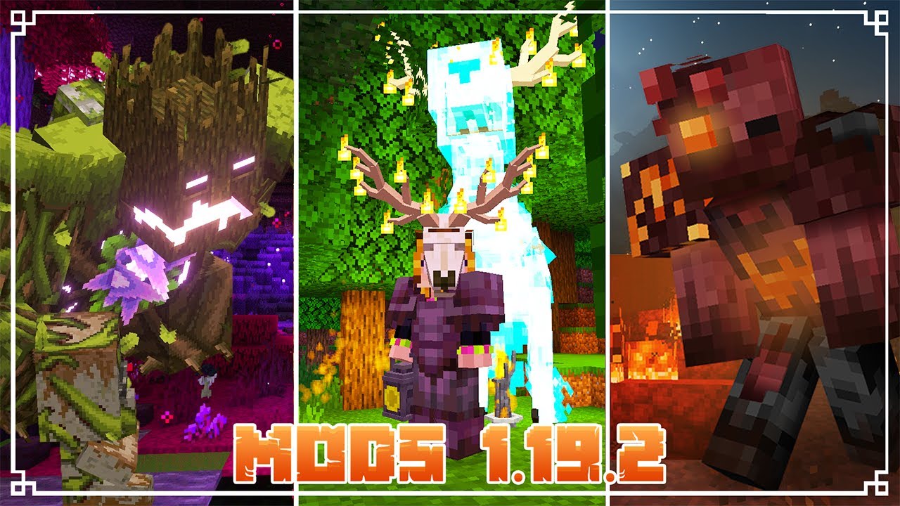 TOP 10 MELHORES MODS PARA MINECRAFT 1.19.2 - YouTube
