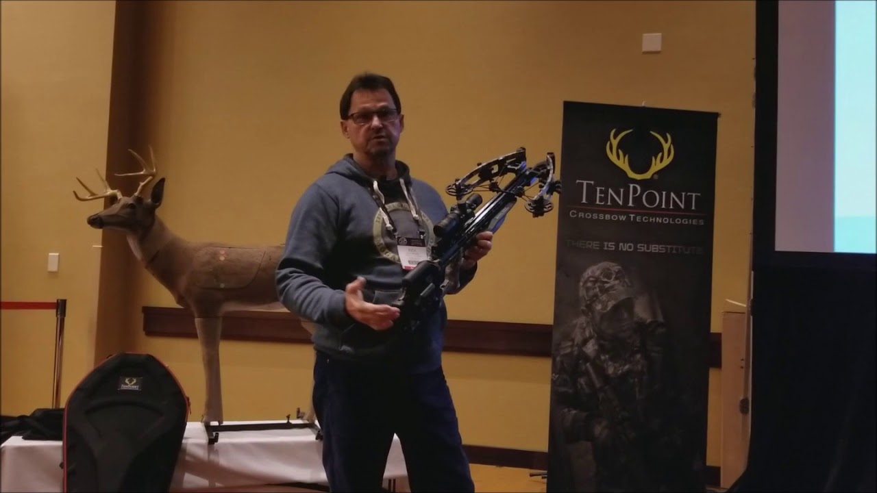 2018 TenPoint Crossbows with Rick Bednar - YouTube