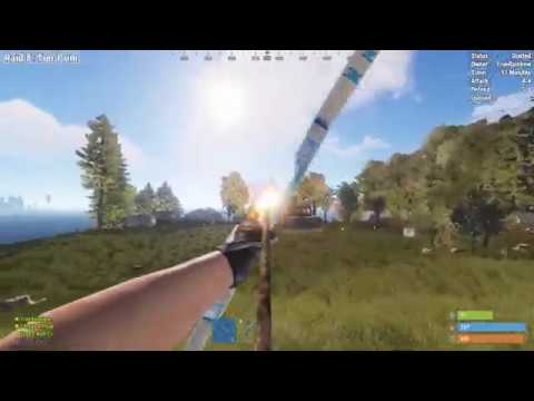 Pre-firing fanta with fire arrows. Rust - YouTube