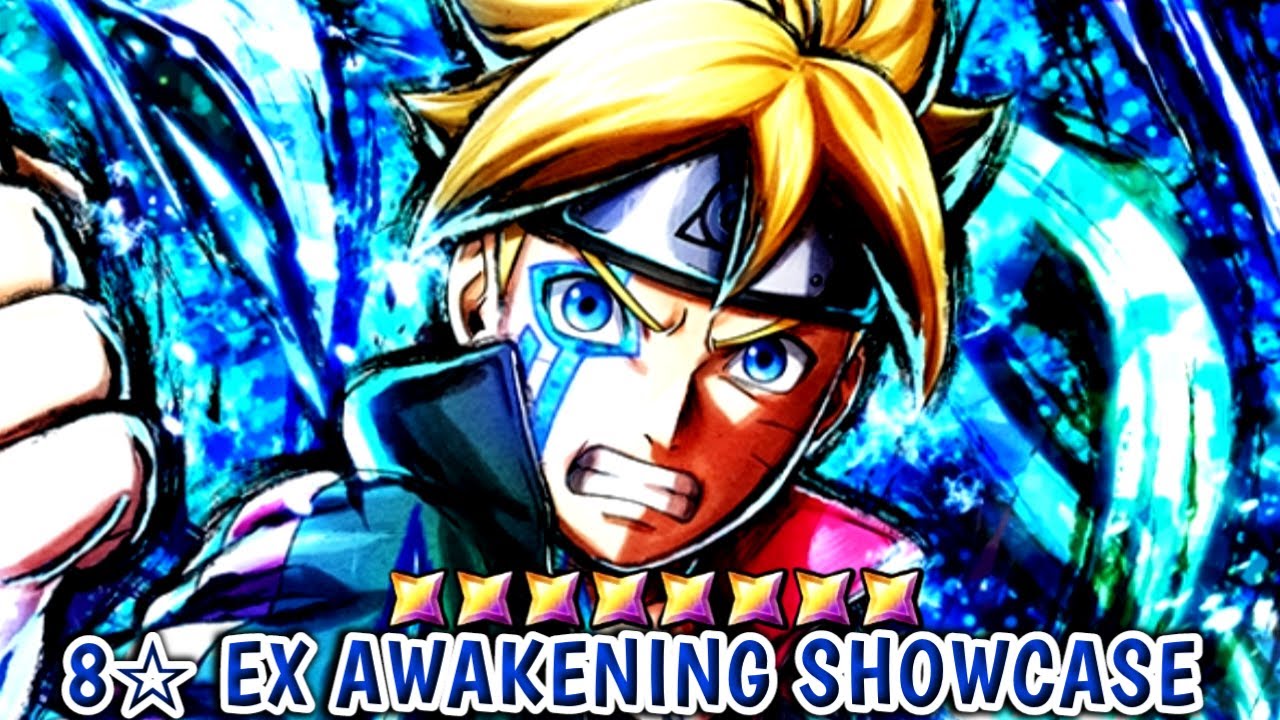 Boruto Karma Mode 8☆ EX Awakening Showcase - Naruto x Boruto Ninja ...