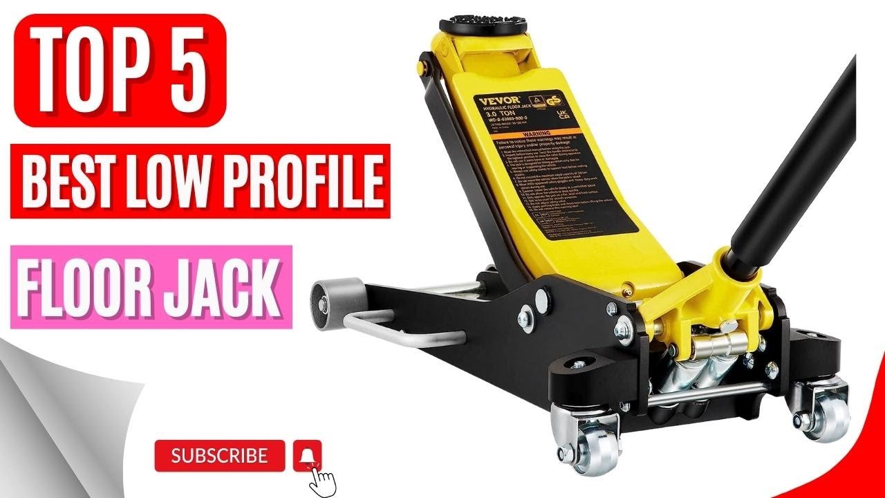 Top 5 Best Low Profile Floor Jack || 3 Ton Low Profile Jack - YouTube