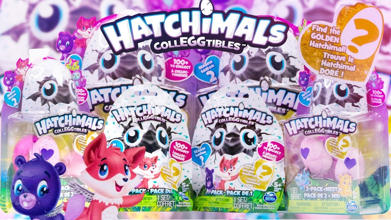 Hatchimals Colleggtibles Season 2 Hatching Surprise Blind Bags - YouTube