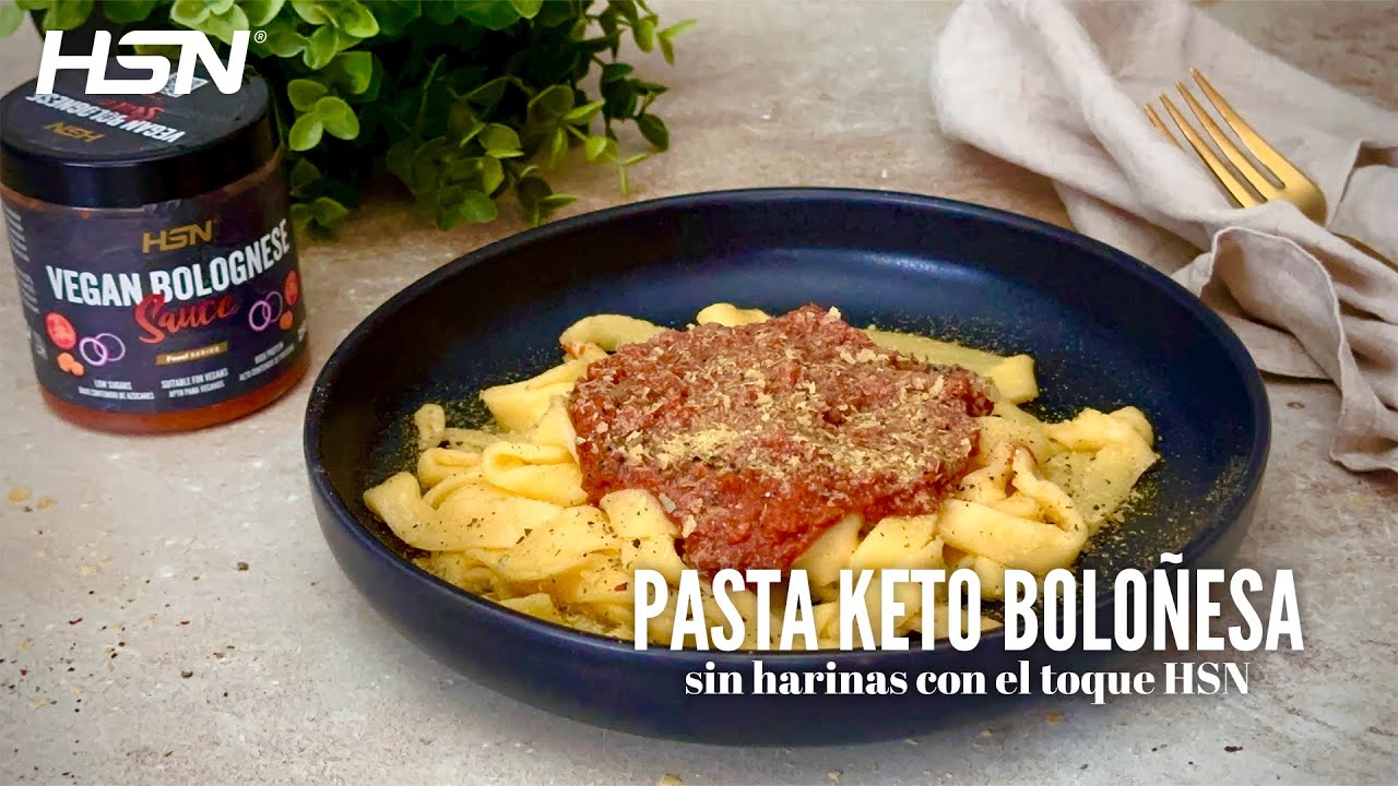 Pasta Keto boloñesa sin harinas con el toque HSN 🍝💯 - YouTube