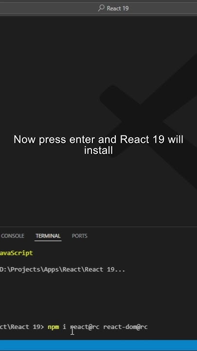 Install React 19 With Compiler In Vite #vite #react19 #reactjs - YouTube