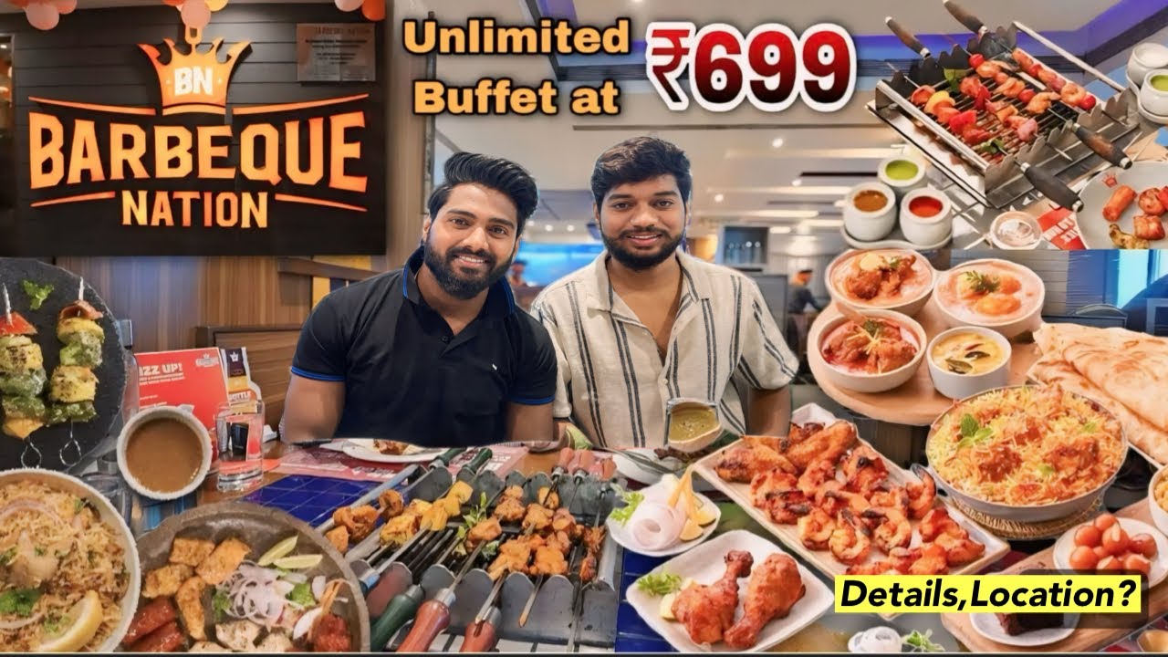 Barbeque Nation 2024 Unlimited Food New Menu With @DeepakVermavlog ...