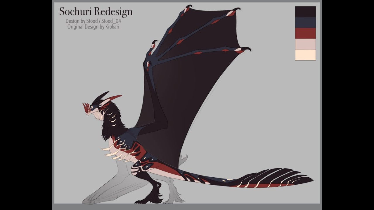 Sochuri Remodel showcase | Roblox Creatures of Sonaria - YouTube