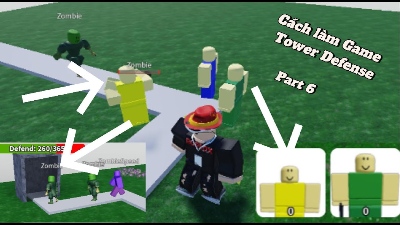 Cách làm Game Tower Defense Trong Roblox Studio #6 | GT_WIBUVN Studio ...