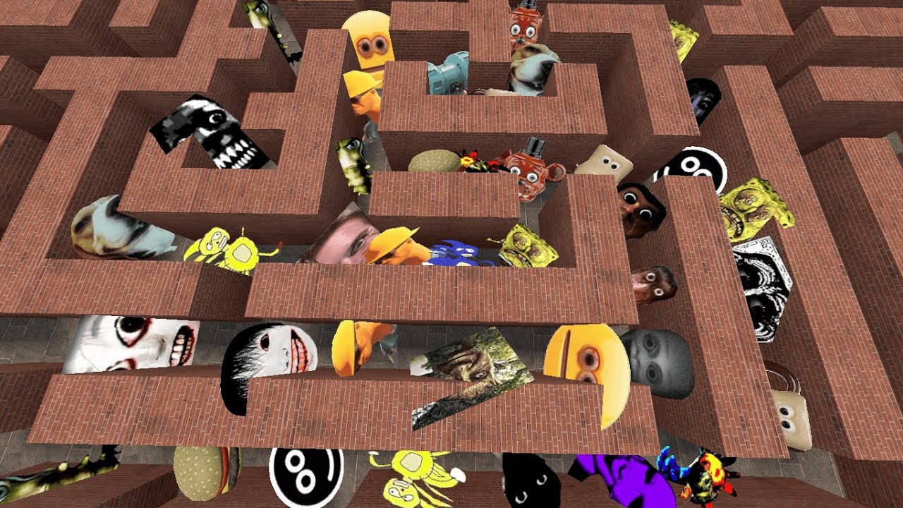 Nico's Nextbots Maze ! - YouTube