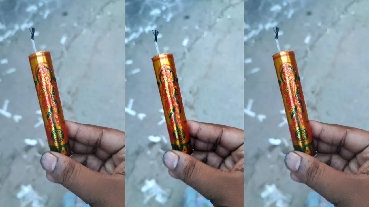 One Sound Gold Lakshmi Crackers - Testing Video - Sivakasi Crackers ...