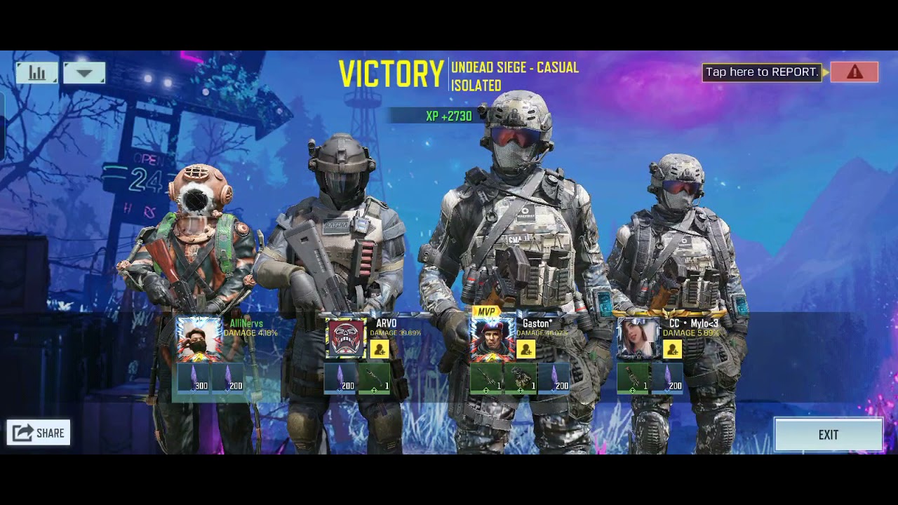 CODM-Zombie Undead Siege | First Try to play! - YouTube