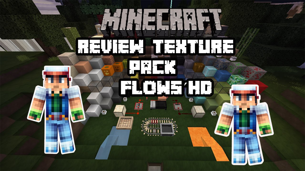 Minecraft-review FLOWS´HD texture pack (1.8 y 1.7)-JMG HD - YouTube
