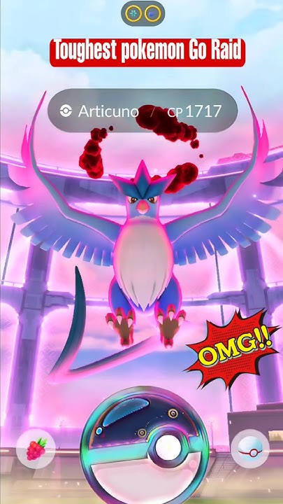 OMG 😱 | First Ever Dynamax Articuno Raid in Pokémon GO! #pokemon #pokemongo - YouTube