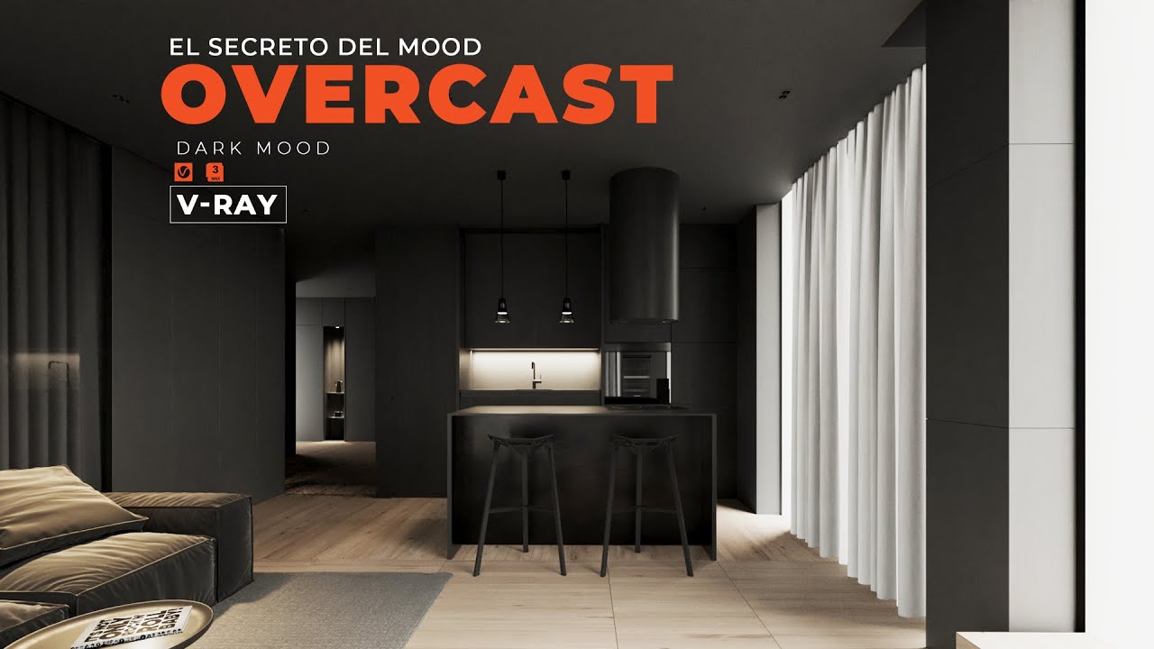 🟧ILUMINACION Vray 3D MAX Mood Overcast ☁️Arquitectura Interior - YouTube