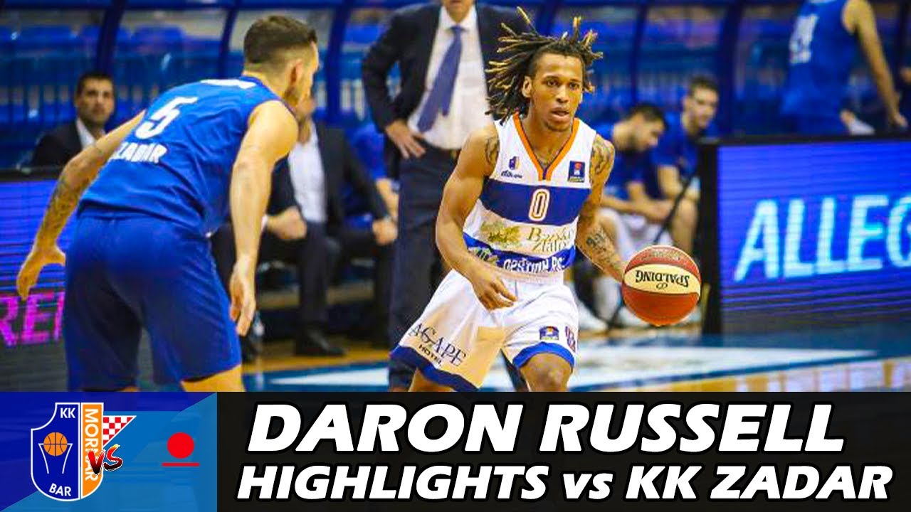 Daron RUSSELL • AMAZING Game Highlights (47 PTS) vs KK Zadar • ABA ...