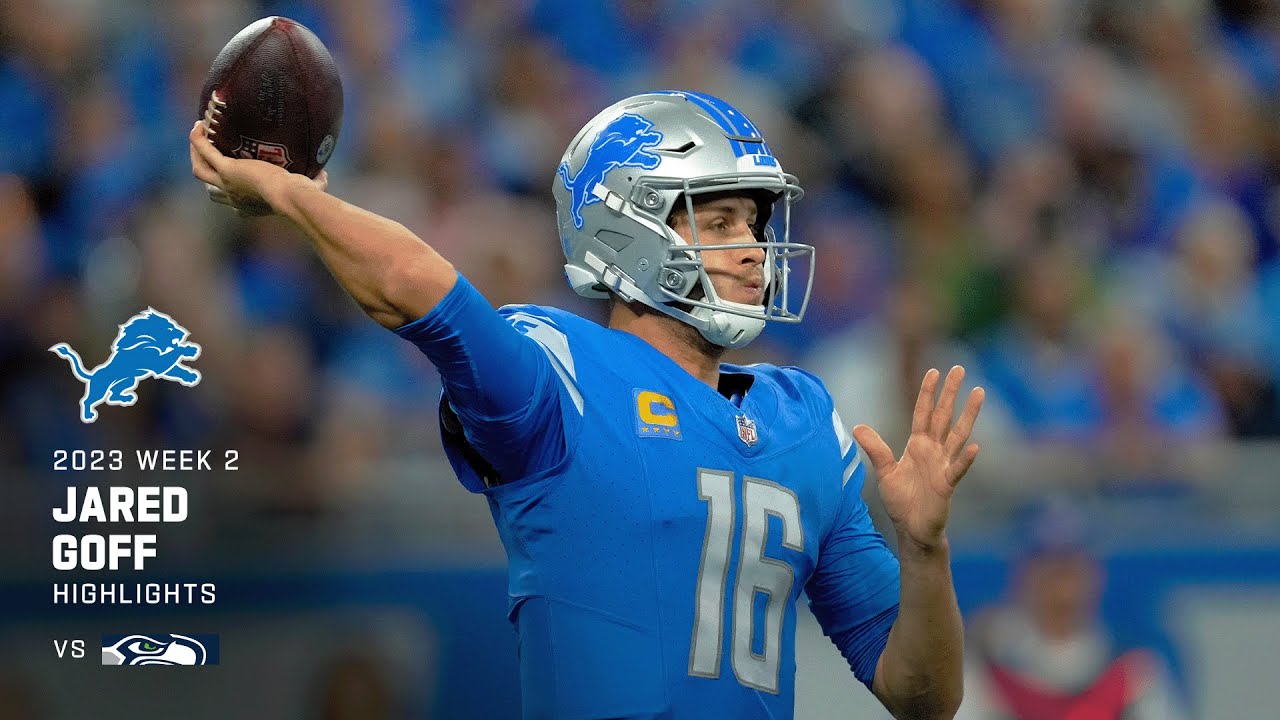 Jared Goff throws 3 TD's - YouTube