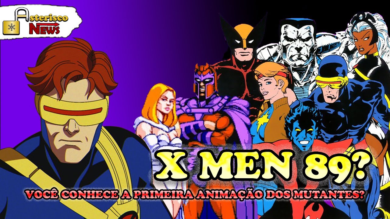 X MEN 89? O começo das animações dos mutantes - YouTube