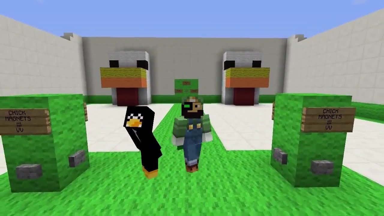 [iDELTI Reupload] MINECRAFT - CHICK MAGNETS MINI GAME w/PolskiPingwin ...