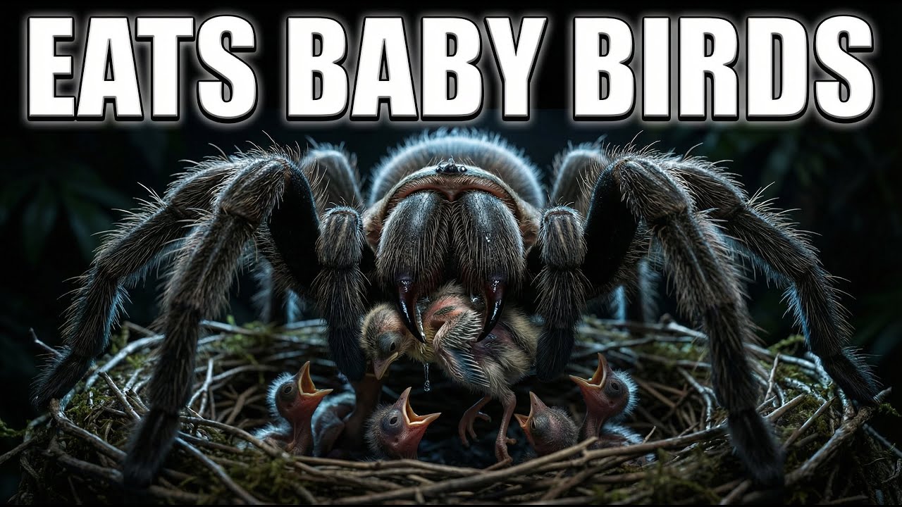 Giant Spiders That Kill Baby Birds: Shocking Real Attacks | Goliath ...