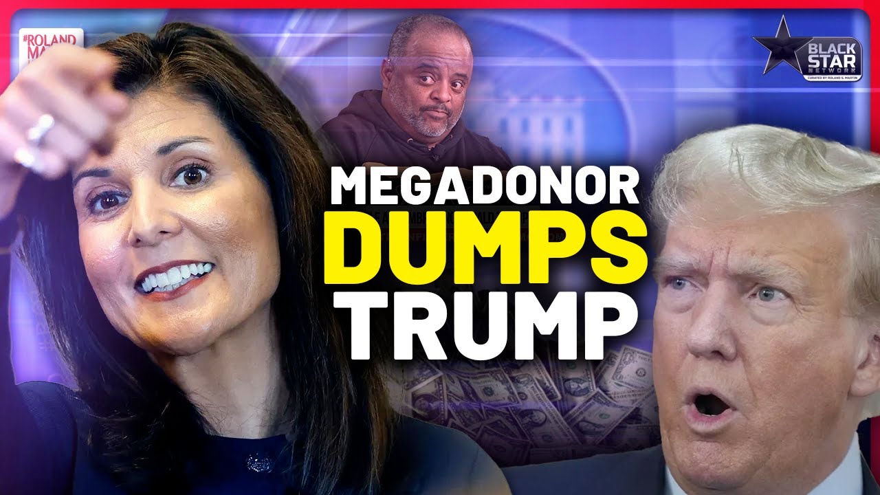 GOP Mega Donor Koch Network DUMPS Trump, Backs Haley | Roland Martin ...